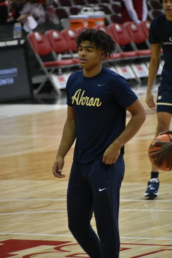 Kobe Mitchell Settling In With Akron Basketball | News, Sports, Jobs ...
